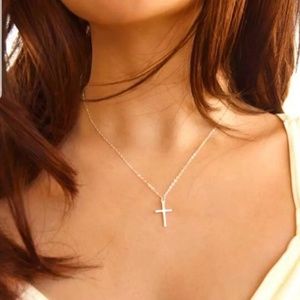 Layering cross chain neck | Jewelry | Layering Chain Cross Pendant ...